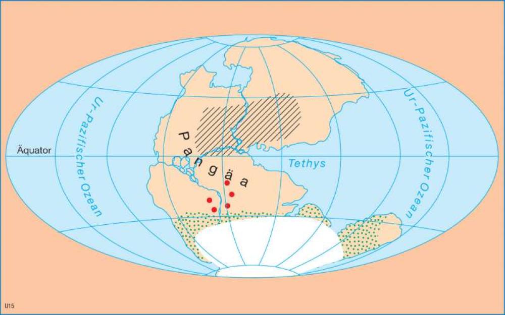 Kontinente vor 250 Millionen Jahren - -978-3-14-100770-1-10-1-0 ... Kontinente vor 250 Millionen Jahren - -978-3-14-100770-1-10-1-0 ...